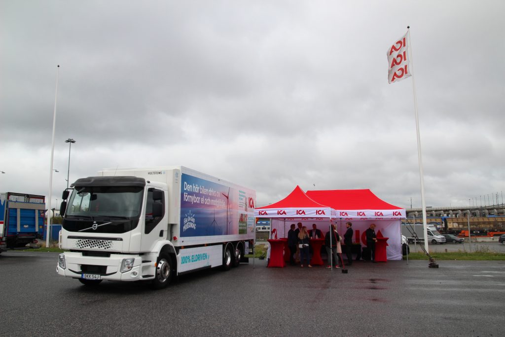 ICAs första ellastbil tas i drift - Tidningen PROFFS - En Riktig ...
