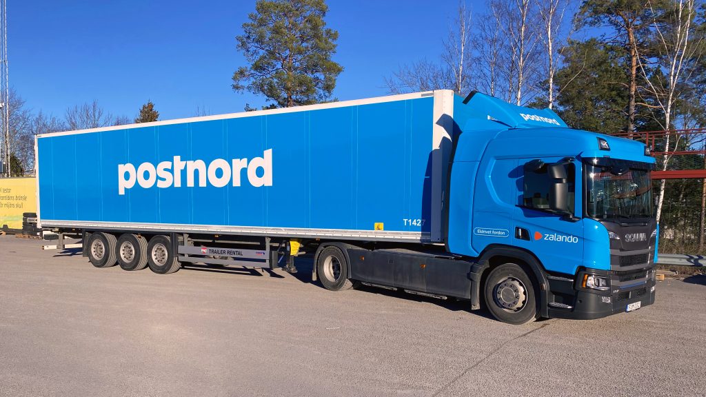 PostNord och Zalando i pilotprojekt med tung ellastbil - Tidningen ...