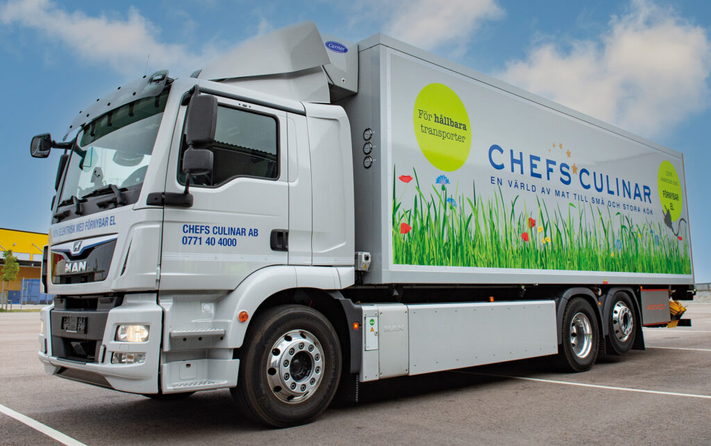Chefs Culinar elektrifierar med MAN e-TGM - Tidningen PROFFS - En ...