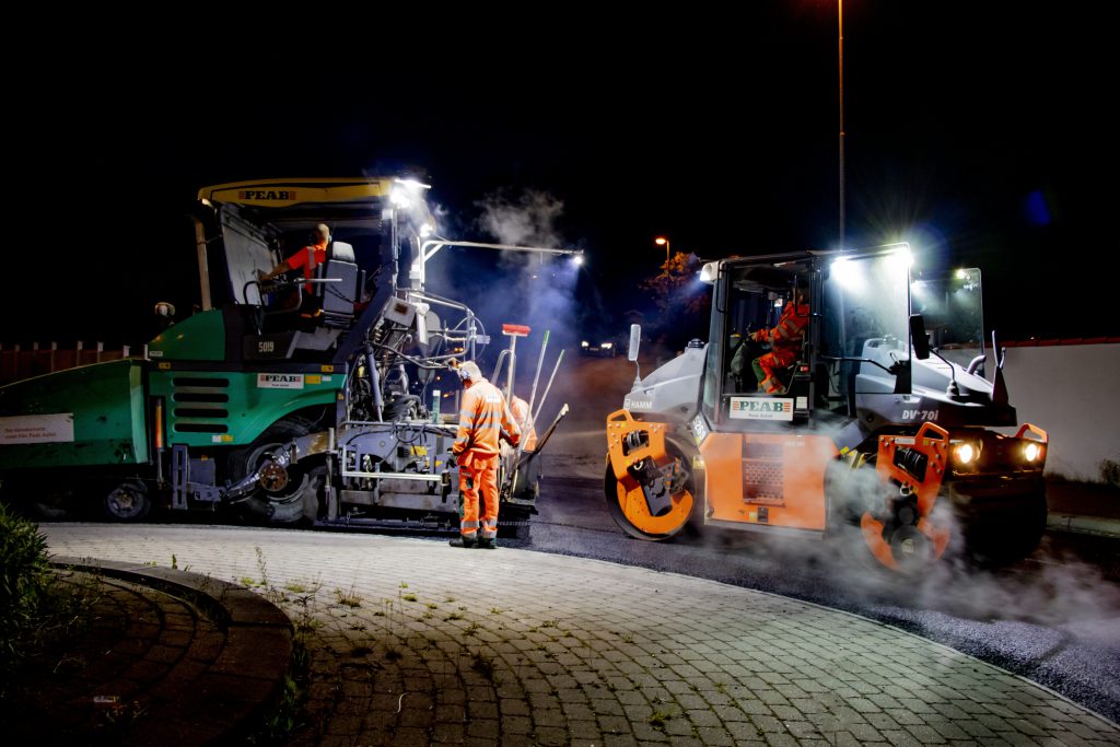 Peab:s ECO-Asfalt bidrar till Marks kommuns miljömål - Tidningen PROFFS ...