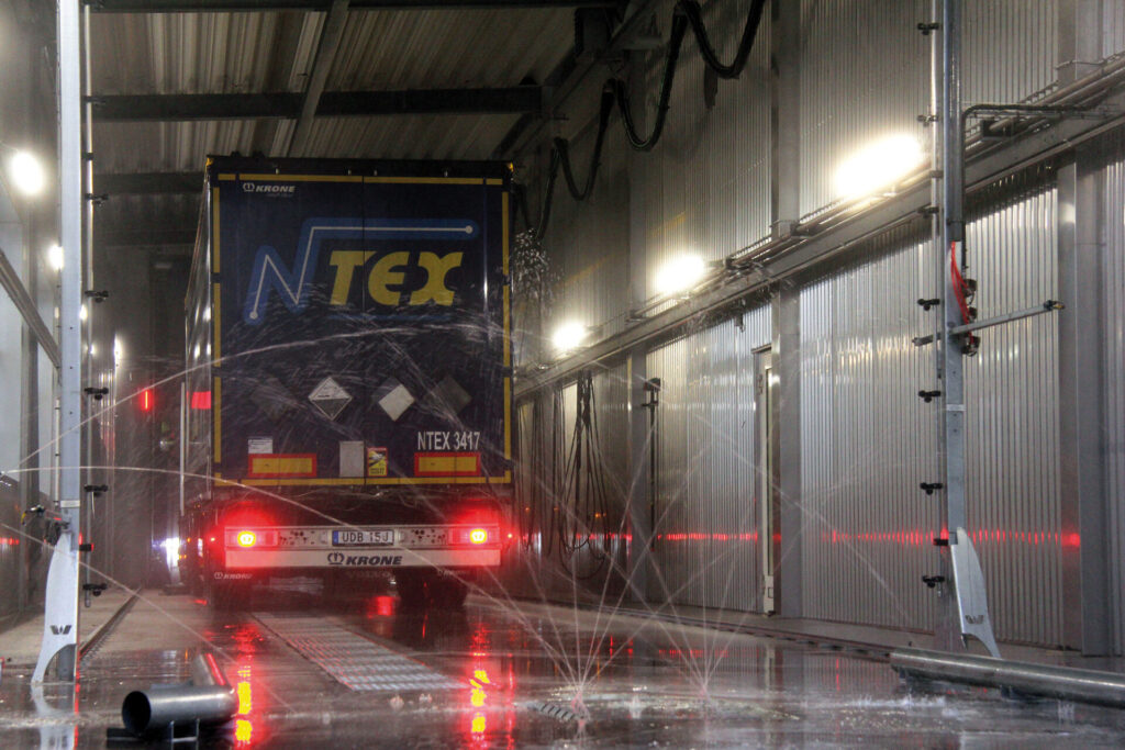 Ntex nya tvättanläggning tvättar - med regnvatten - Tidningen PROFFS ...