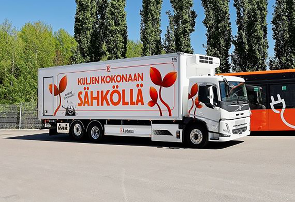 Finska Kesko elektrifierar sin dagligvarulogistik - Tidningen PROFFS ...